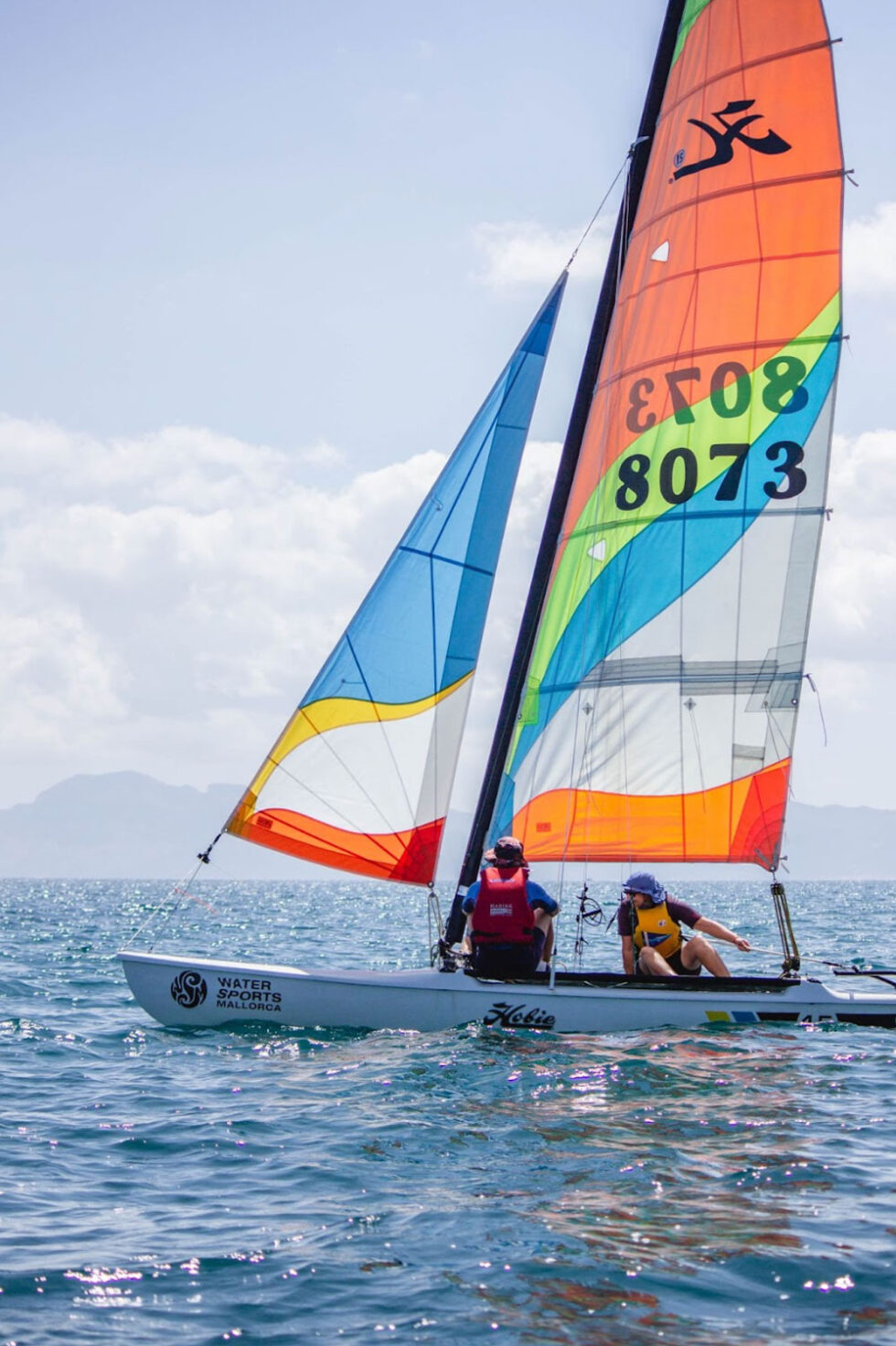 Perfect Sailing Course on a Hobie 15 Catamaran in Mallorca
